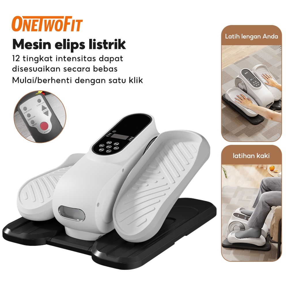 Jual OneTwoFit Mini Exercise Bike Mini Stepper Exercise Bike Sepeda Statis Terapi Portable ...