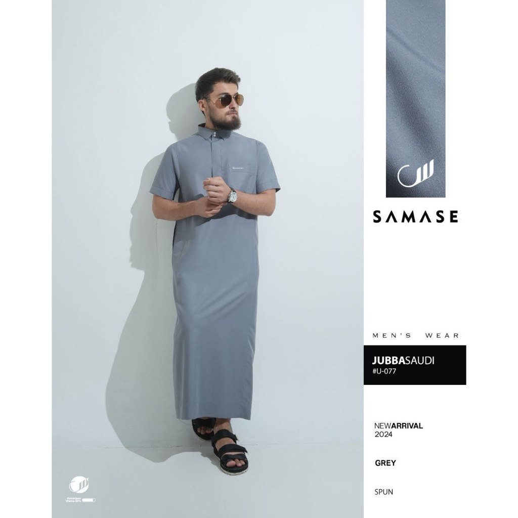 Jual SAMASE JUBBA SAUDI SLIM PDK U077 | Shopee Indonesia