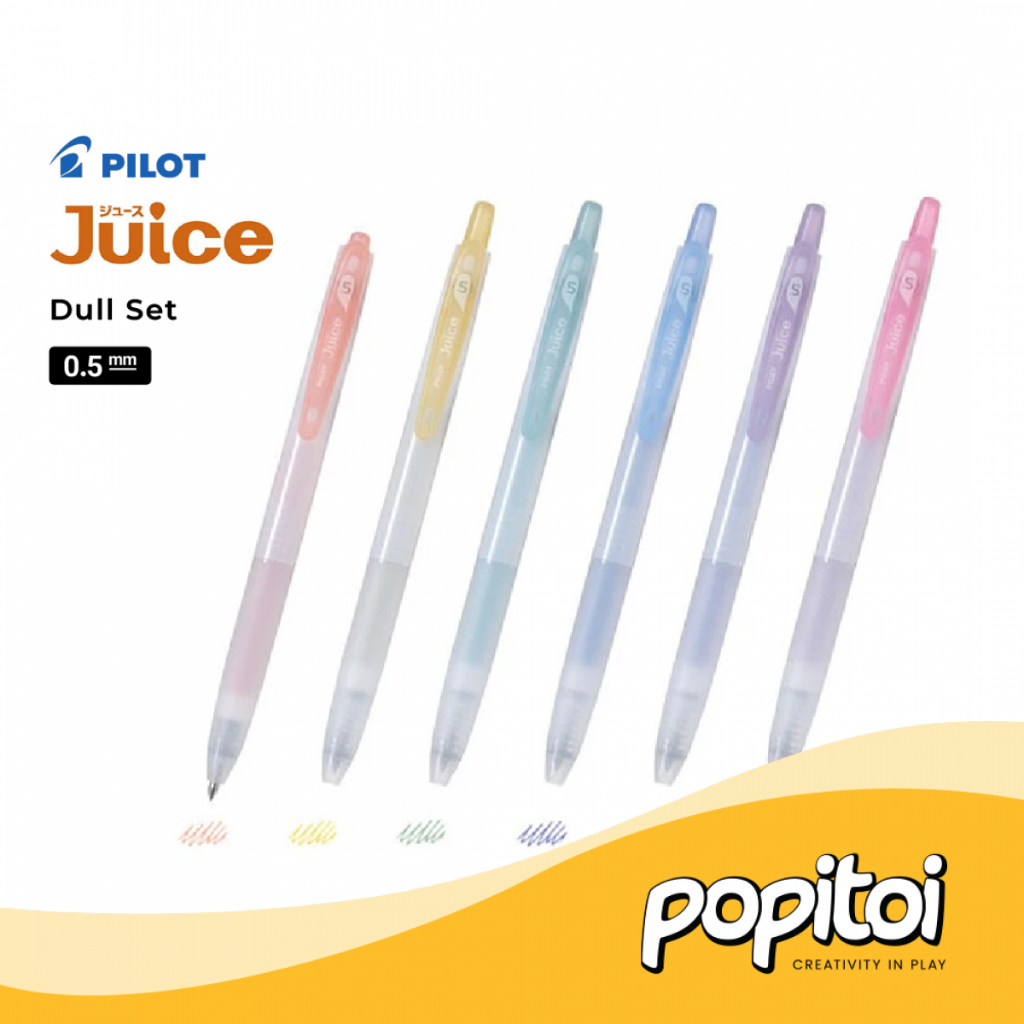 Jual Pilot Juice DULL Color Gel Pen 0.5 mm Pulpen Warna Warni | Shopee ...