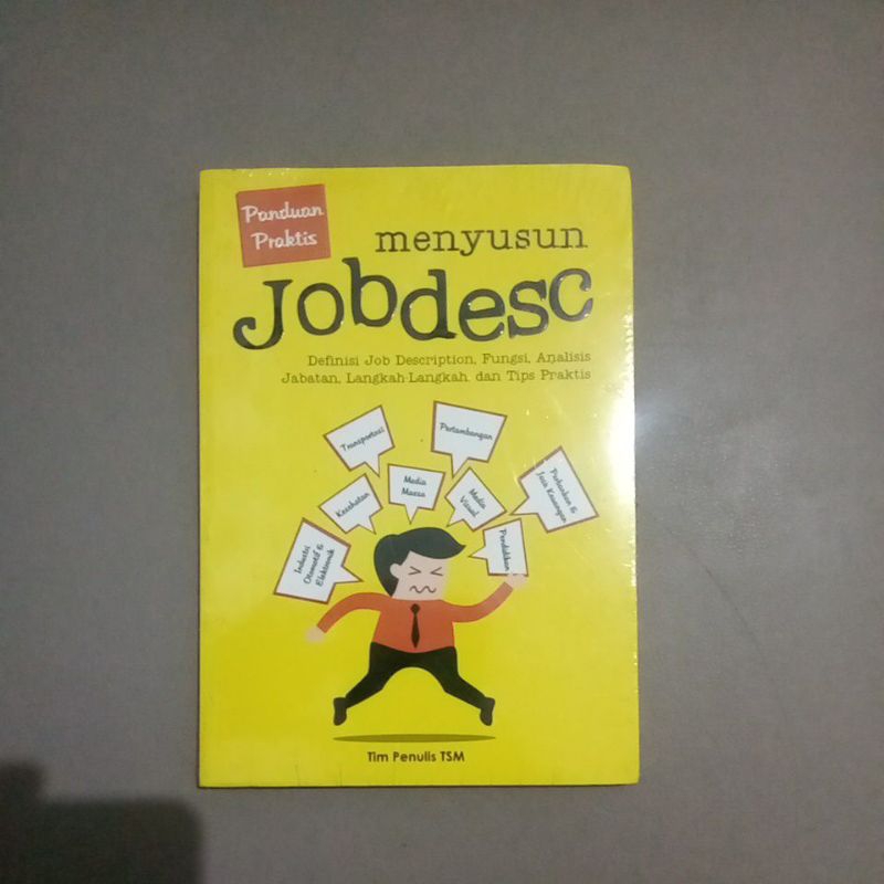 Jual Buku panduan praktis menyusun jobdesc defenisi job description ...