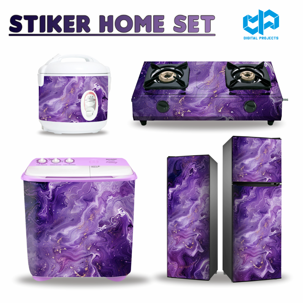 Jual Digital Projects Sticker Premium Stiker Kulkas, Kompor, Mesin Cuci ...