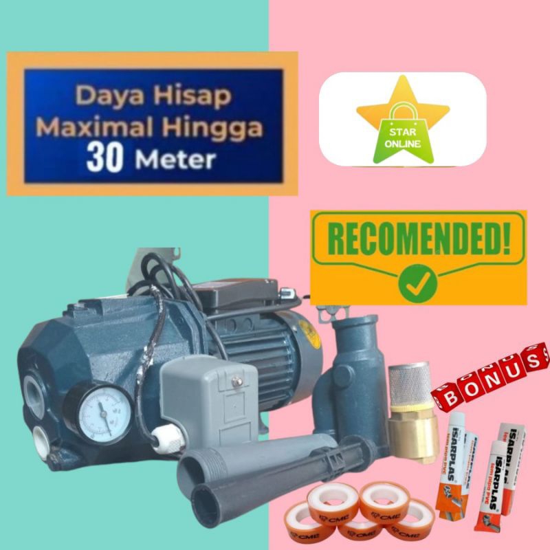 Jual Harga PROMO Garansi mesin pompa air National GP-245 listrik jet ...
