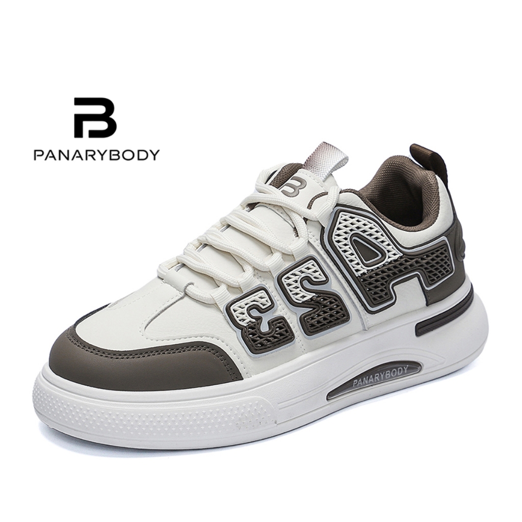 Jual PANARYBODY Sepatu Pria Sepatu Putih Sepatu Modern QN7708 Sepatu ...