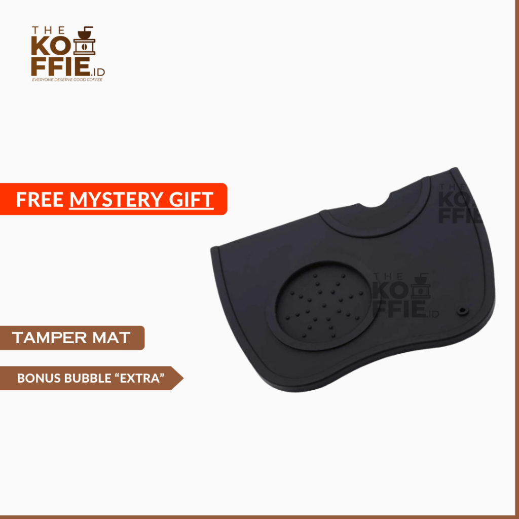 Jual Silicone Holder Mat Tamper Kopi Espresso Barista - Black tamping ...