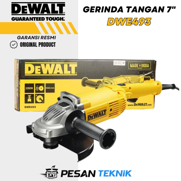 Jual Mesin Gerinda Tangan 7 inch Dewalt DWE493 Grinder DWE 493 | Shopee Indonesia