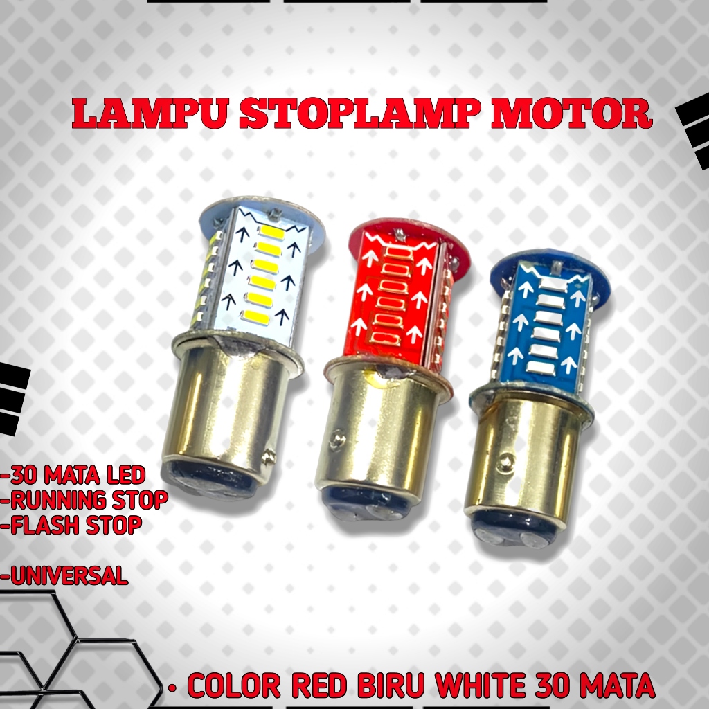 Jual Lampu stop rem belakang 30mata led Stop rem 30mata Running 30led ...