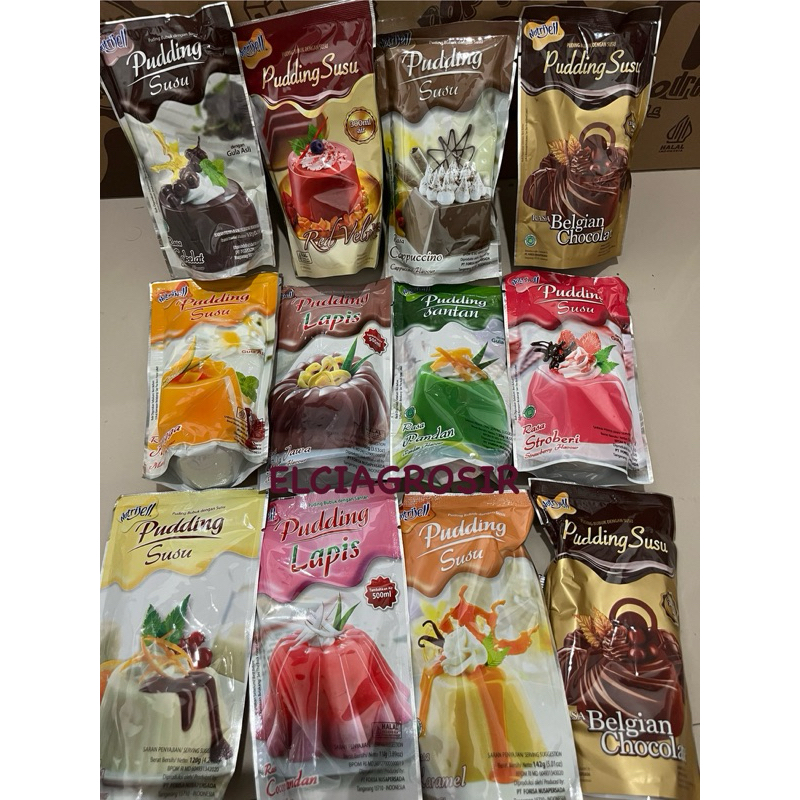 Jual NUTRIJELL PUDDING SUSU ANEKA RASA | Shopee Indonesia