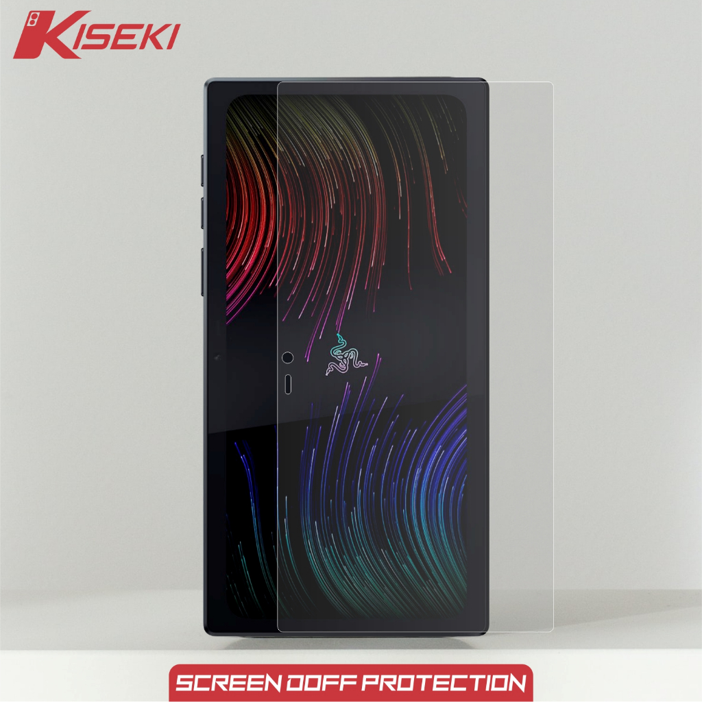Jual Kiseki Skin Razer Edge Screen Guard & Back Case Clear Doff ...