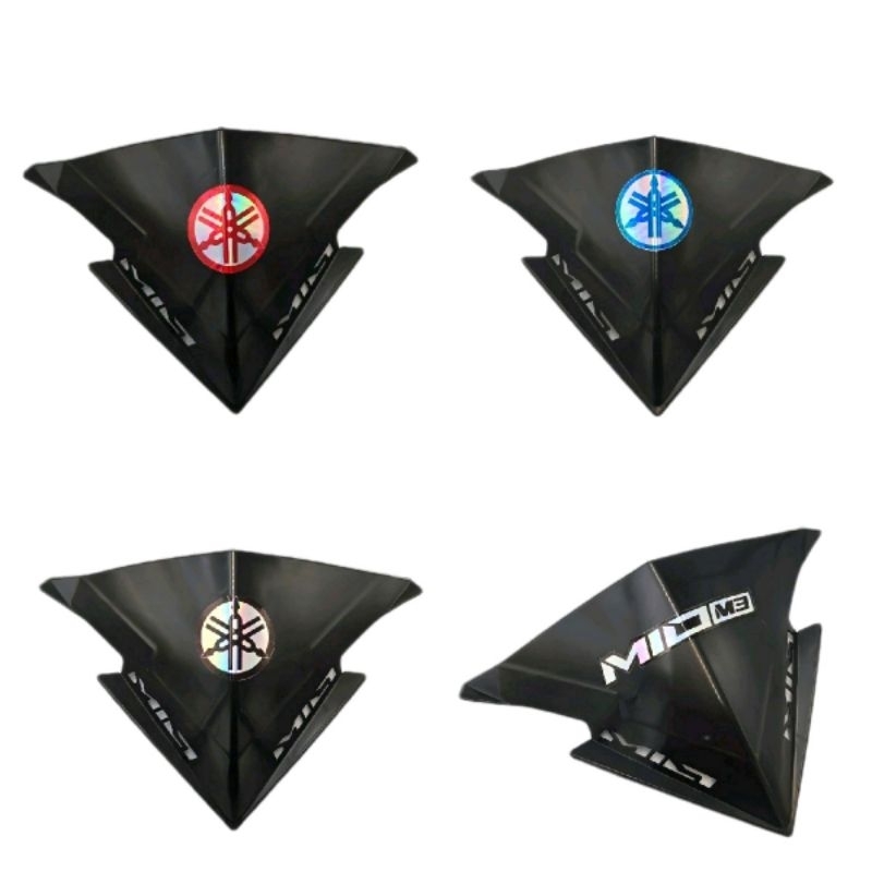 Jual Visor Mio M3 Hitam Free Stiker Hologram Mio M3 Dan Double Tape ...