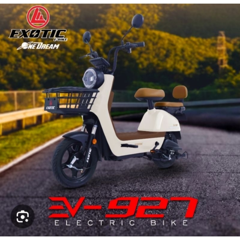 Jual SEPEDA LISTRIK NEW EXOTIC EV-927 GARANSI RESMI | Shopee Indonesia