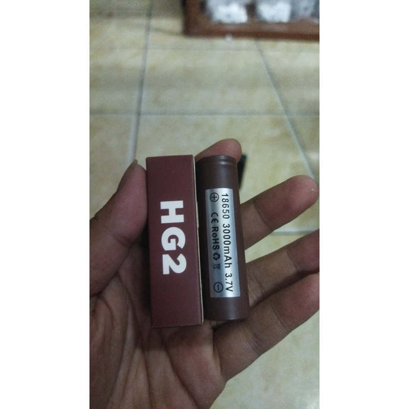 Jual Batre Baterai LG HG2 18650 Original 3000Mah Kualitas Super HG2 ...