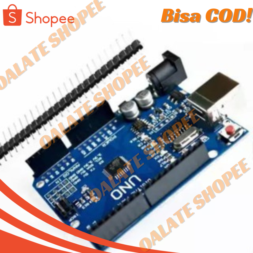 Jual Arduino_Uno R3 Smd Ch340 Atmega328 Atmega 328 With Header | Shopee ...