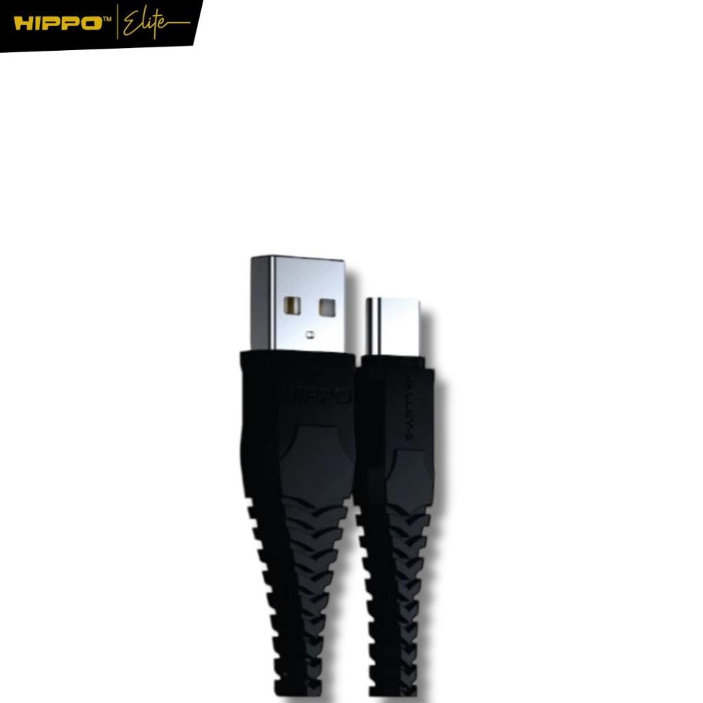 Jual Kable Data Hippo Valley 5 Type C USB 100CM - Quick Charging 3.0 ...