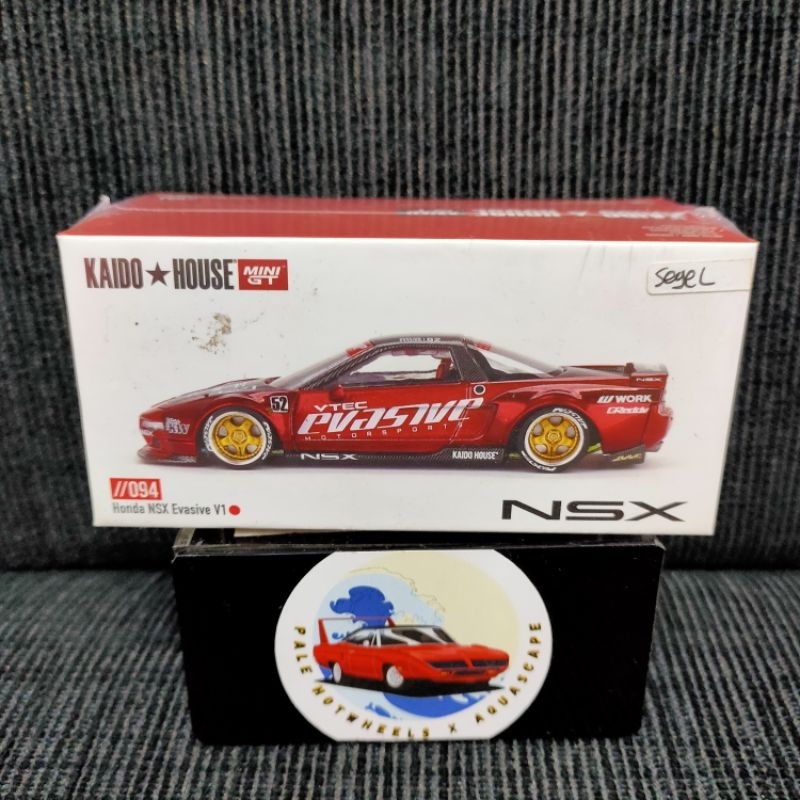Jual MINI GT KAIDO HOUSE HONDA NSX EVASIVE V1 KHMG 094 MERAH | Shopee ...