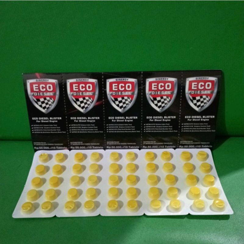 Jual ECO RACING DIESEL ISI 50 PIL 100% ORIGINAL | Shopee Indonesia