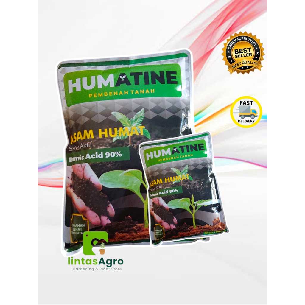 Jual PUPUK HUMATINE (humic acid 90%) @1 kg - Meningkatkan PH keasaman ...