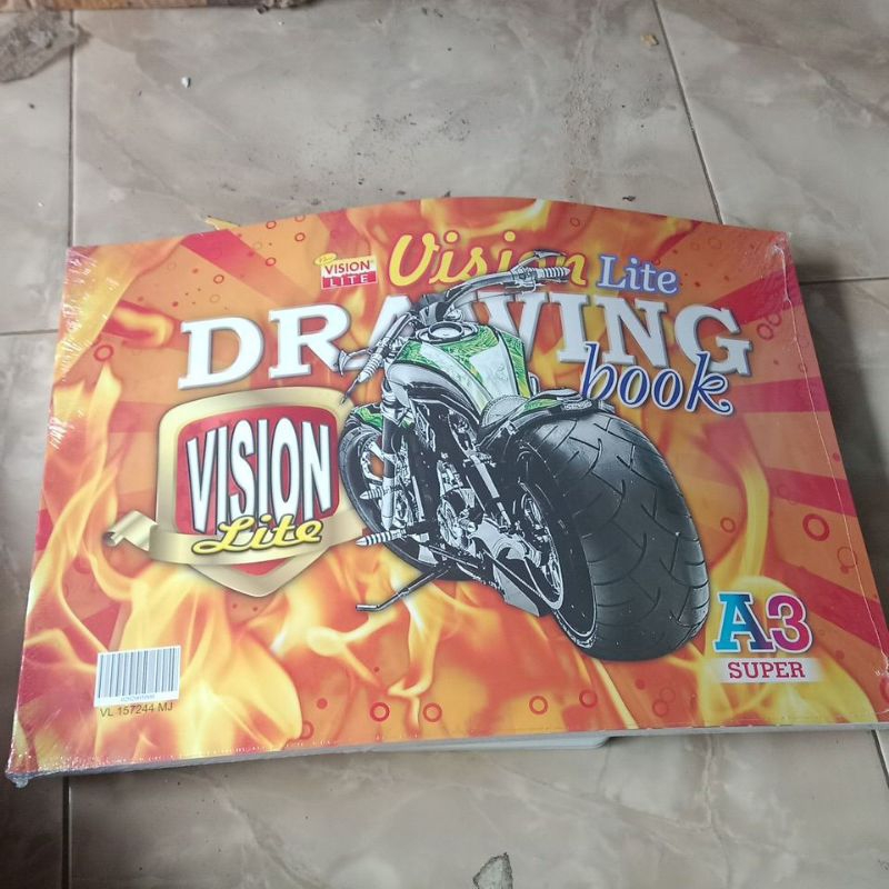 Jual BUKU GAMBAR VISION A3 1 pak isi 10 | Shopee Indonesia