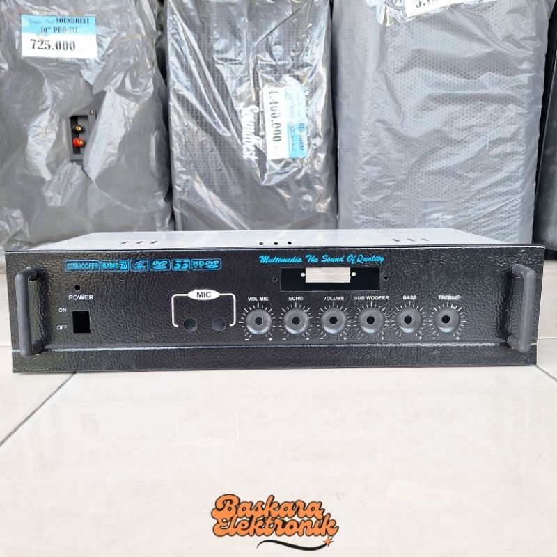 Jual BOX AMPLI NASIONAL PLUS USB SUB ECHO | Shopee Indonesia