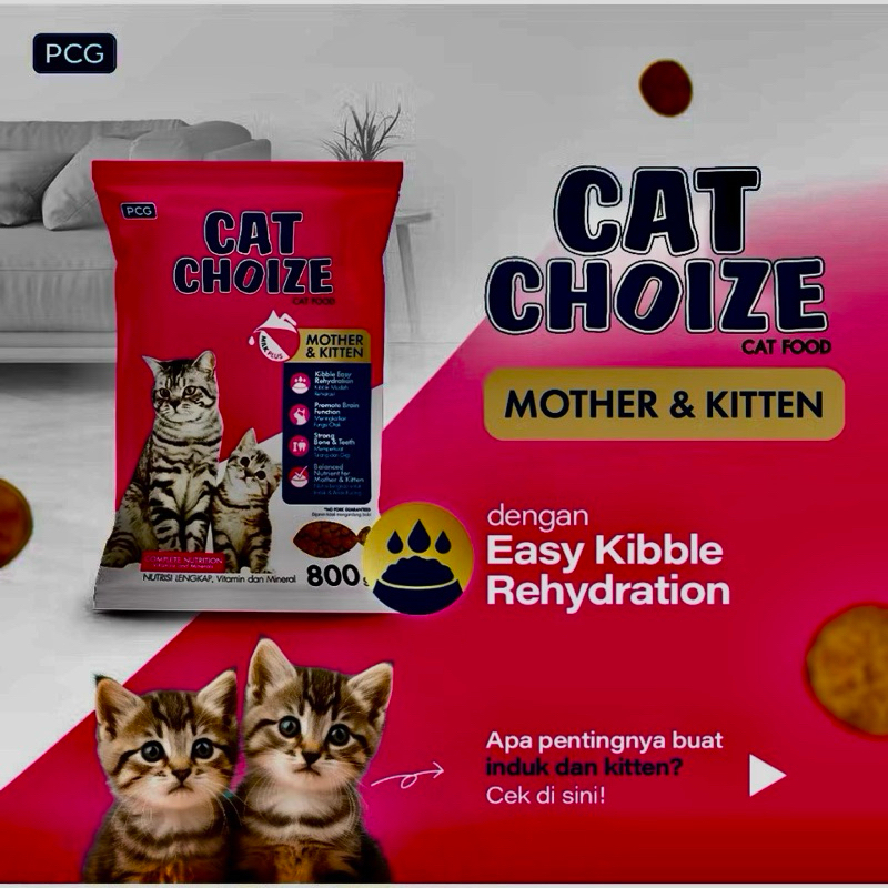 Jual Cat Choize Mother & Kitten 800gr - Makanan Anak Kucing dan Induk ...