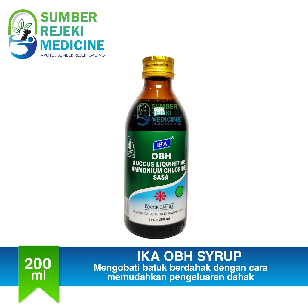 Jual IKA OBH Obat 200L / Batuk Berdahak / Obat Batuk Herbal / OBH ...