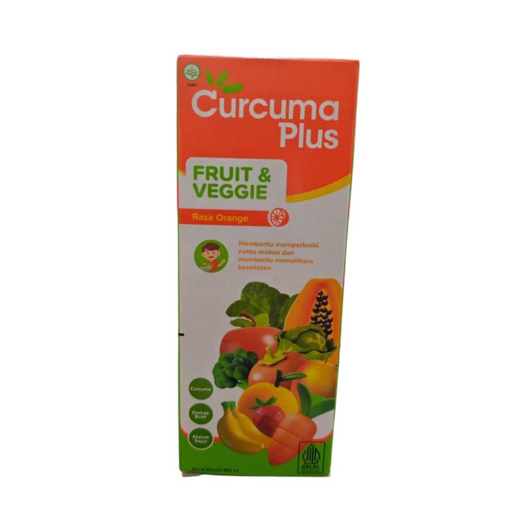 Jual Curcuma Plus Fruit & Veggie 100ml | Shopee Indonesia