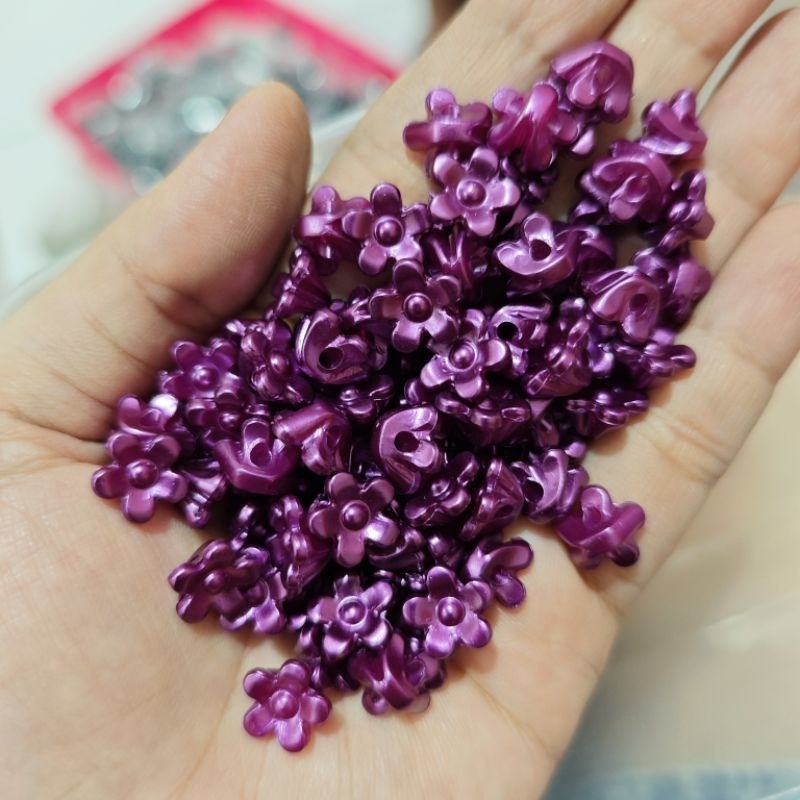 Jual MANIK-MANIK BUNGA SAKURA UKURAN 10MM | Shopee Indonesia
