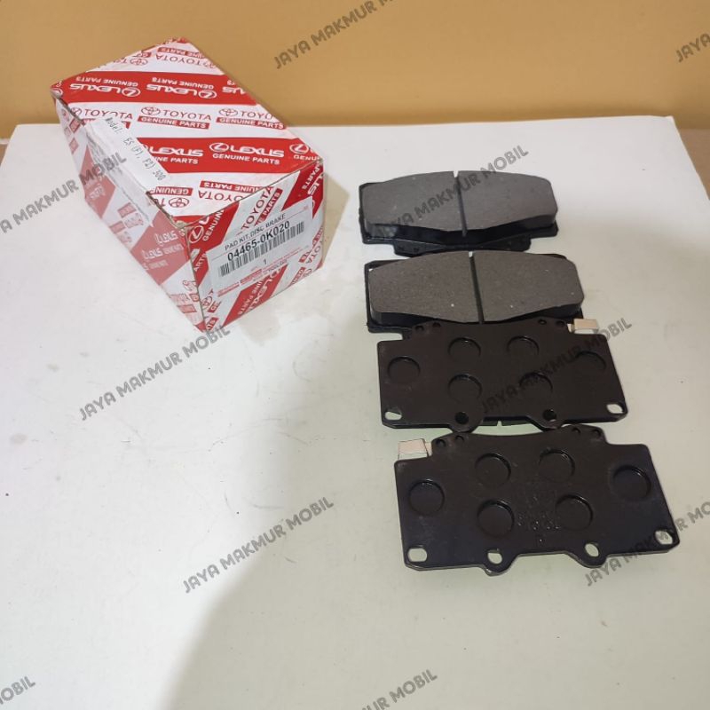 Jual BRAKE PAD KAMPAS REM DEPAN HILUX VIGO DC OLD FORTUNER 04465-0K020 ...