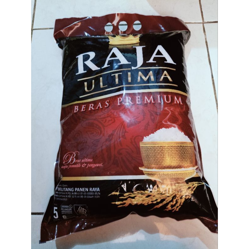 Jual BERAS 5KG PREMIUM RAJA ULTIMA | Shopee Indonesia