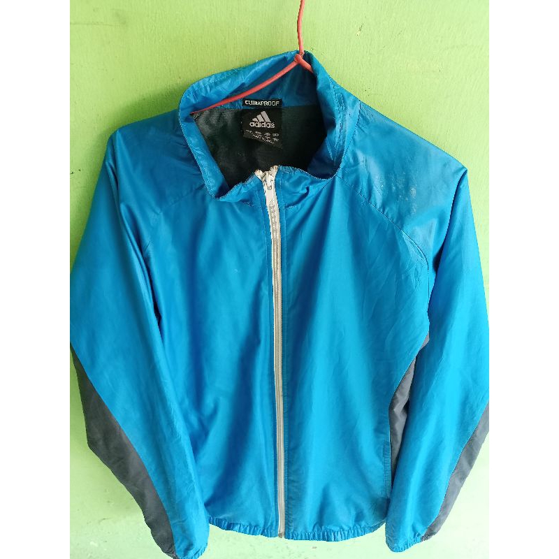 Jual adidas climaproof jacket blue | Shopee Indonesia