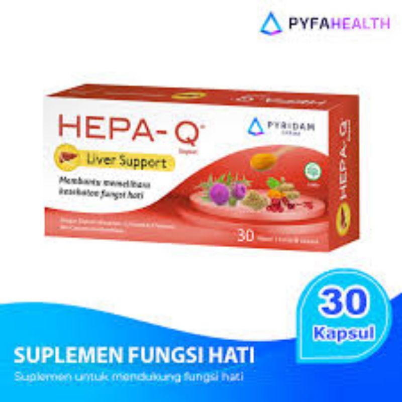 Jual HEPA Q KAPSUL - ISI 30 KAPSUL / BOX | Shopee Indonesia