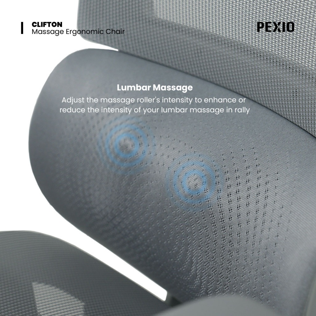 Jual Pexio Kursi Massage Ergonomis Clifton | Shopee Indonesia