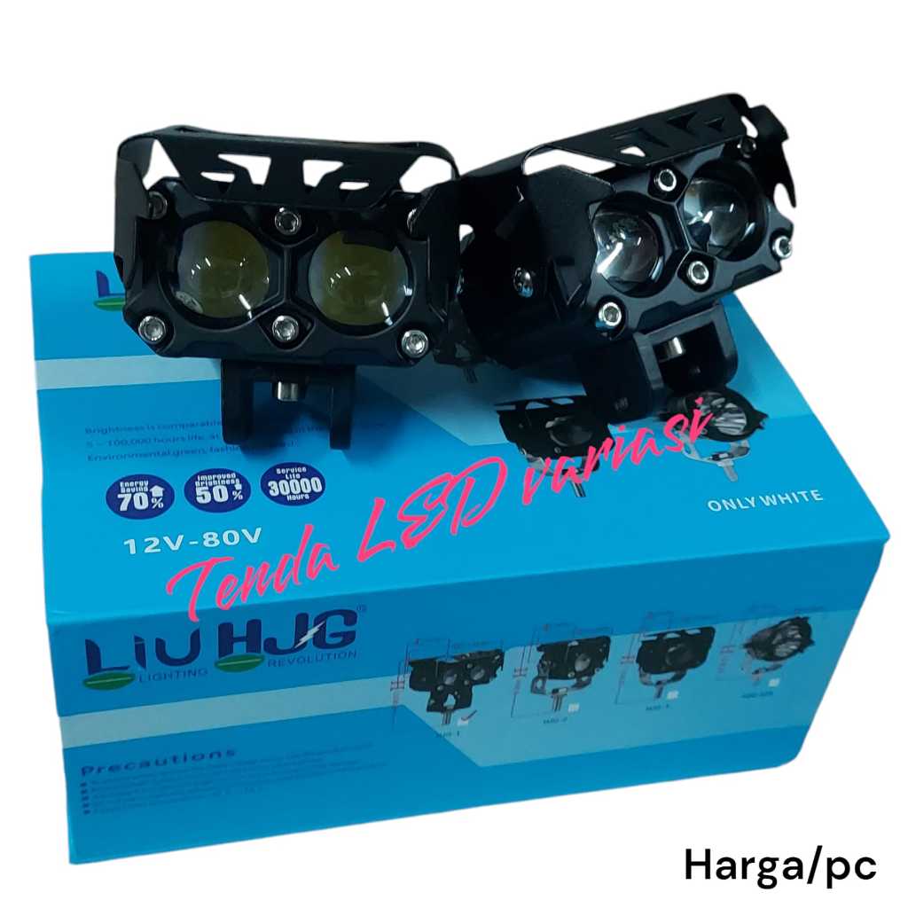 Jual Lampu tembak LIU HJG sorot foglamp SQL LED 2 Mata 60 watt ORIGINAL ...