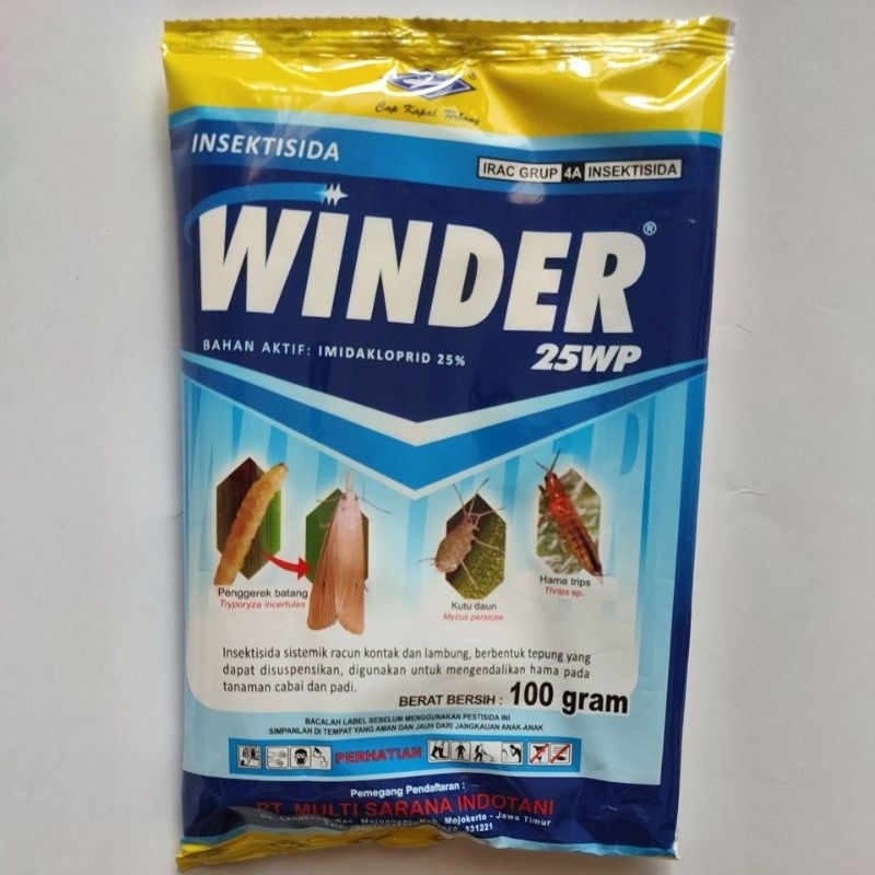 Jual Winder ori 25 WP 100 gram insektisida sistemik basmi kutu daun ...