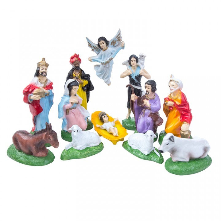 Jual Patung Set Natal 10cm isi 12 patung natal patung rohani patung ...
