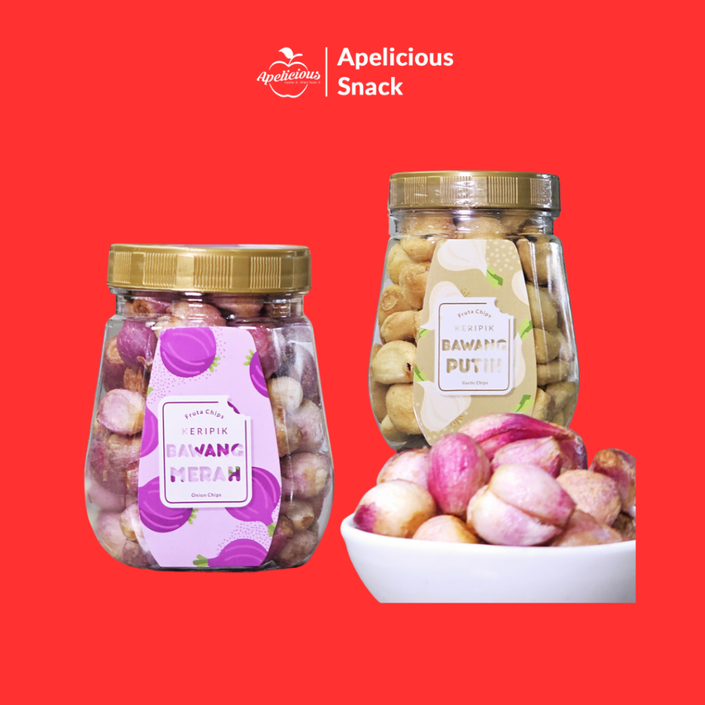 Jual APELICIOUS - KERIPIK BAWANG MERAH KRIPIK BAWANG PUTIH FRUTA CHIPS ...