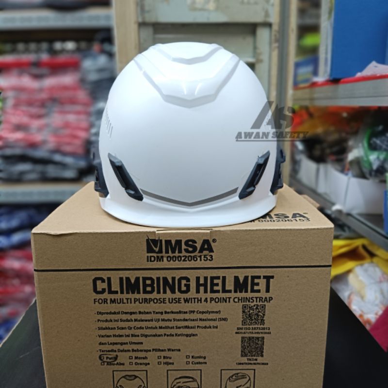 Jual RB Helm Climbing MSA H1 Safety Helmet SNI PLN Panjat Tebing ...