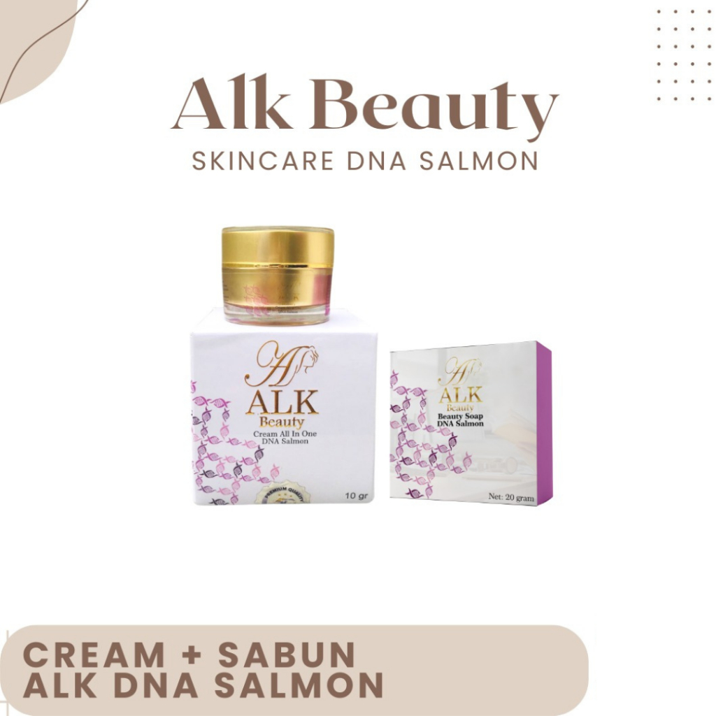 Jual ALK BEAUTY Cream All In One DNA SALMON Memperbaiki Skin Barrier ...