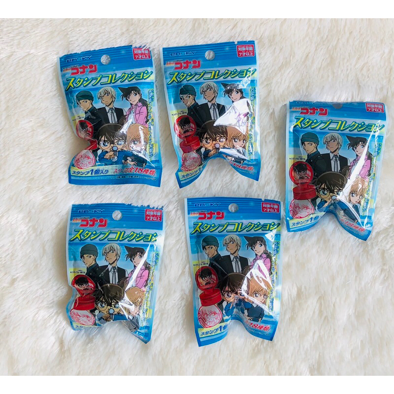 Jual conan blind box stamp collection original japan | Shopee Indonesia