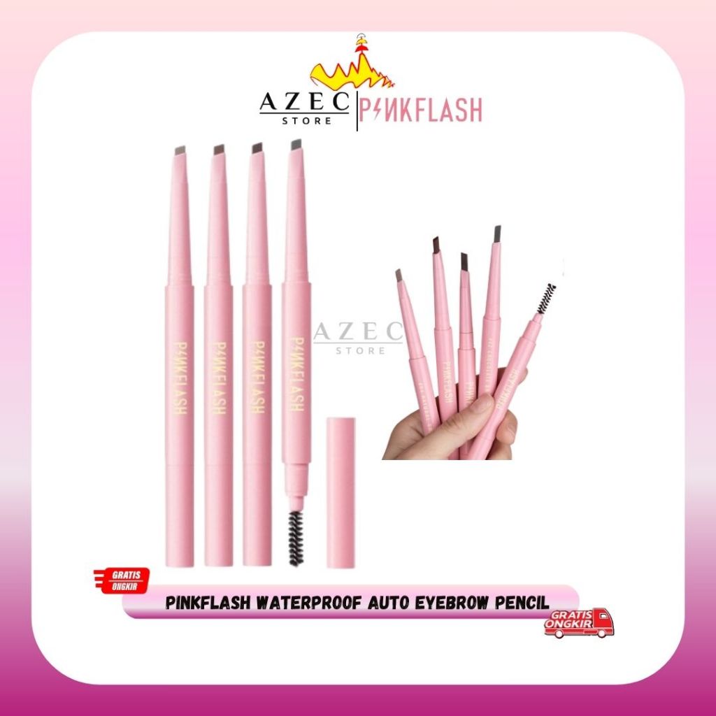 Jual PinkFlash Waterproof Auto Eyebrow Pencil (Alis Matic) | Shopee ...