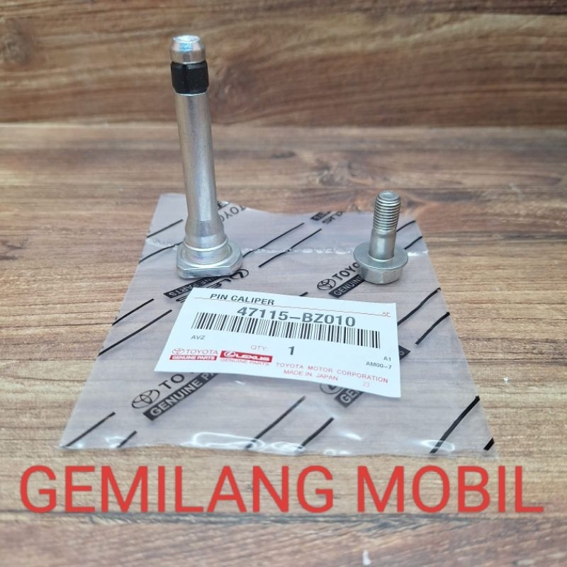 Jual BOLT BAUT PIN CALIPER TOYOTA RUSH, LUXIO, TERIOS, GRAND MAX ...