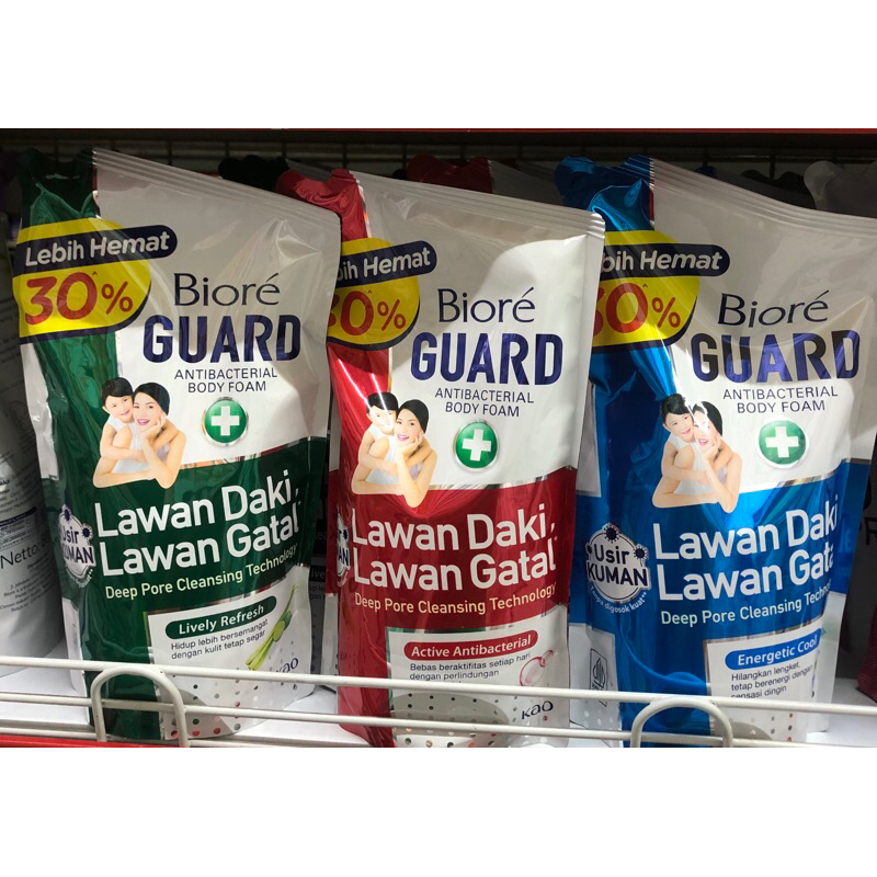 Jual Biore guard body wash foam 800ml | Shopee Indonesia