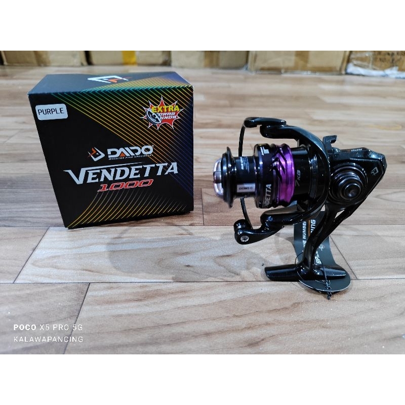 Jual Reel Daido Vendetta 1000 / 2000 / 3000 / 4000 / 6000 (Power Handle ...