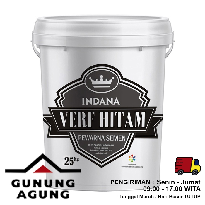 Jual Pewarna Semen Paving Verf Hitam Sak 25 kg | Shopee Indonesia