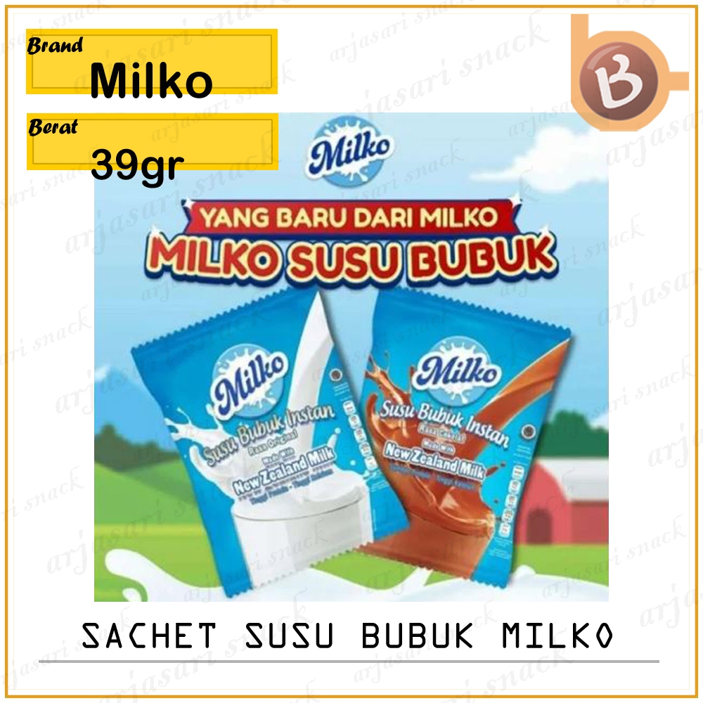 Jual Milko Susu Bubuk Instan Sachet | Shopee Indonesia