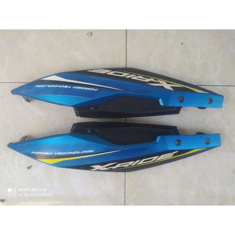 Jual BODY BELAKANG YAMAHA X-RIDE X RIDE BIRU ORIGINAL | Shopee Indonesia