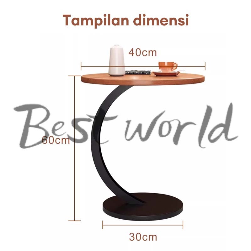 Jual Meja Kecil Coffe Table Meja Kopi Meja Sudut Meja Bulat Meja Nakas ...