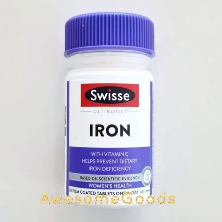 Jual Swisse Ultiboost Iron 30 Tablets | Shopee Indonesia