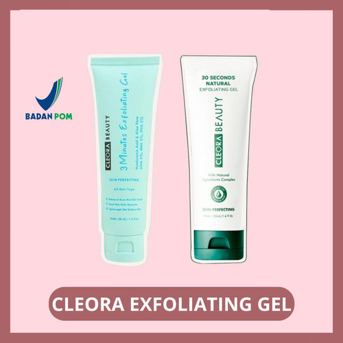 Jual CLEORA Exfoliating Gel 50gr With AHA BHA PHA - Exfoliasi Wajah ...
