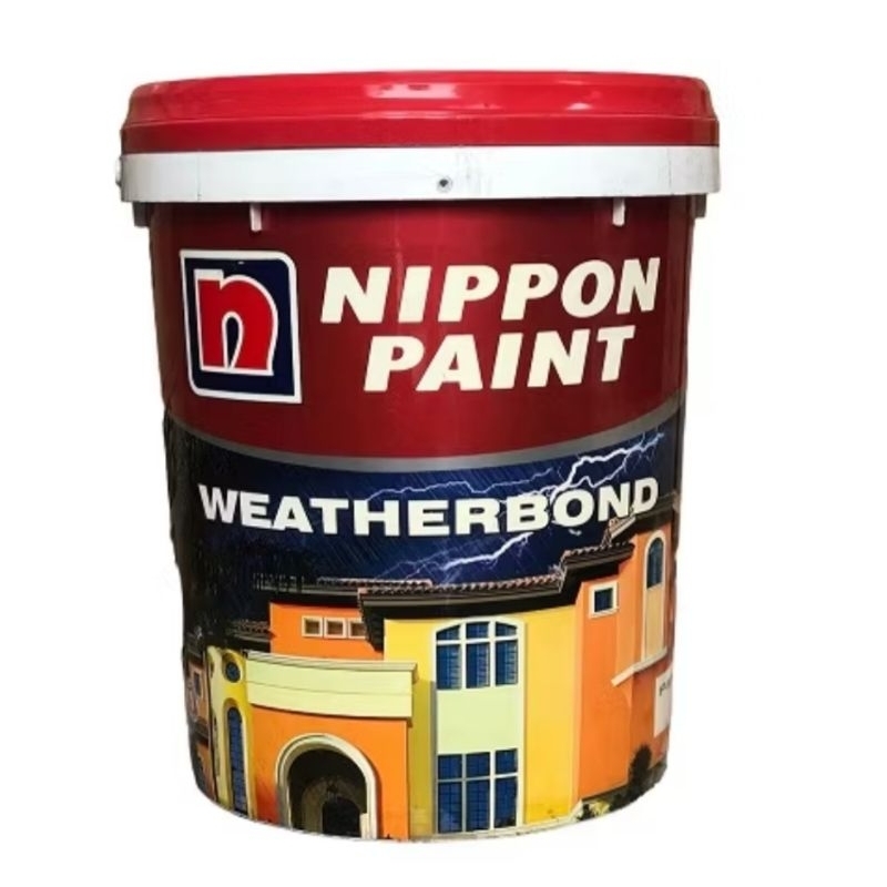 Jual NIPPON WEATHERBOND 20L CAT TEMBOK EXTERIOE RETICENT WHITE OW1083P ...