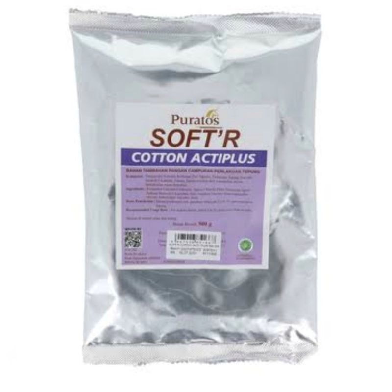 Jual puratos soft'r cotton - Pelembut Kue - Premium Bread Improver ...